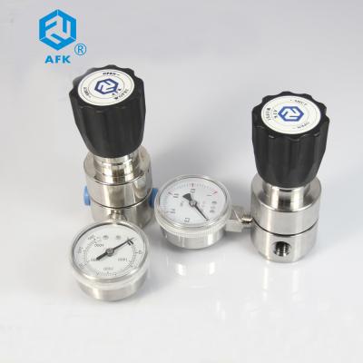 China Ss316L Back Pressure Regulating Valve Body Material Nickel Plated Brass Single Stage for sale