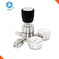 China 6000 PSI High Pressure CGA580 Nitrogen Gas Cylinder Regulator with 0-3000 PSIG Output Range and Panel Mounting for sale