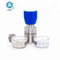 China 3000psi high pressure regulator price of oxygen gas for sale