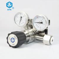 China CO2 High Pressure Air Regulator With Gauge For High Purity Gas One Stage for sale