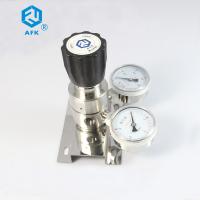 China 316L Stainless Steel Ammonia Gas Pressure Regulator with Plunger Valve Core - 6000 PSIG Inlet, 0-3000 PSIG Outlet for sale