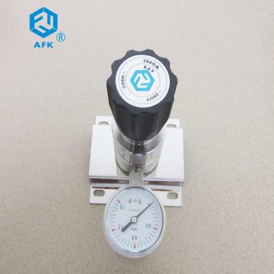 China Panel Mounting Gas Regulator Valve Co2 725 Psi Seat PCTFE Viton O - Ring for sale