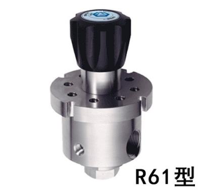 China High Flow 1Inch Stainless Steel Pressure Regulator , Adjustable Pressure Relief Valve for sale