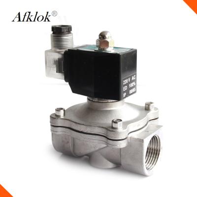 China Stainless Steel low Price 12v 24v Electric Water Solenoid Valve for sale