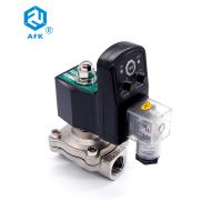 China 2W Normally Closed Brass 110 Volt Water Stainless Steel Solenoid Valve 1 inch for sale