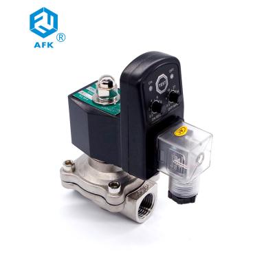 China 2W Normally Closed Brass 110 Volt Water Stainless Steel Solenoid Valve 1 inch for sale