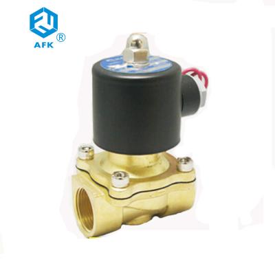 China Brass Stainless Steel Normally Closed 2/2 Way 3/8 Solenoid 12v Water Valve for sale