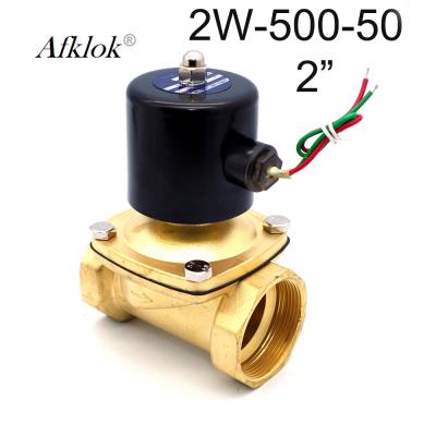 China 110V 120V AC Water Solenoid Valve Normally Closed Applied To Water Gas Oil for sale