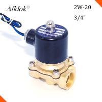 China 10Bar Hydraulic Solenoid Valve , Brass 3/4 Inch Latching Water Valve With Diaphragm for sale