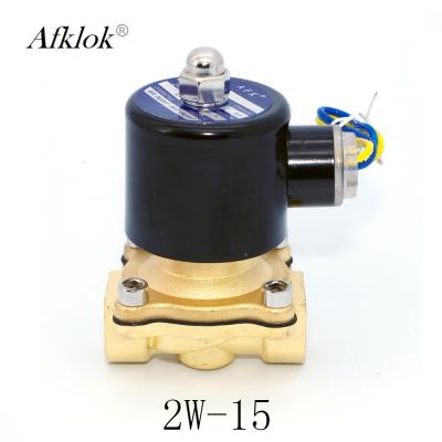 China 1/2 Inch Water Control Solenoid Valve 120V AC Normally Closed CE Certification for sale
