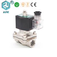China Low Pressure Water Solenoid Valve 2/2 Way Stainless Steel 220V Direct Acting for sale