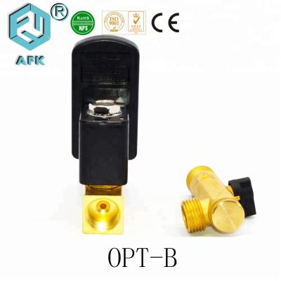 China 220V AC High Pressure Solenoid Valve Matetial Flame Retardant ABS Plastic for sale