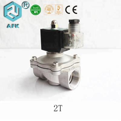 China 2T-15B Lpg Gas Solenoid Valve Low Pressure One - Time With Open Valve Connector for sale