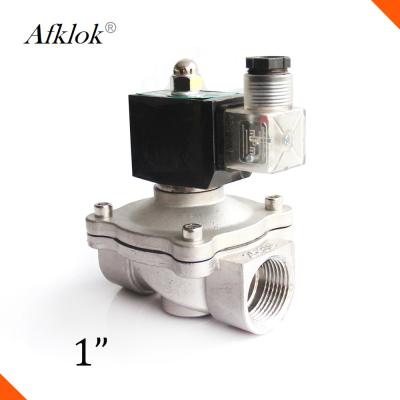 China Stainless Steel LPG Solenoid Valve 1-10 Bar Pressure Range -5°C to 60°C Temperature CE Certified for sale