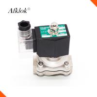China ZCG Lpg Gas Solenoid Valve High Temp Durable Ss304 24V DC For Gas 1/4'' for sale