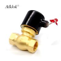 China High Temperature Hot Water DC 24V 1 inch Steam Solenoid Valve for sale