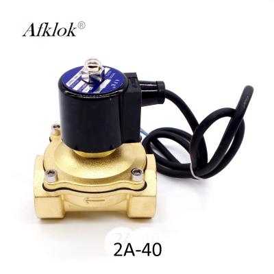 China Normally Closed 1.5  Inch Special Water Solenoid Valve 220 Volt for sale