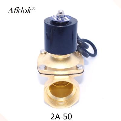 China IP68 Waterproof Solenoid Valve 2 Inch Normally Closed 12V/24V DC with 1MPa Pressure Rating for Industrial Water Control for sale