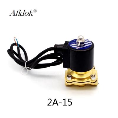 China Water Control Valve Low Voltage 1/2 inch Waterproof Solenoid Valve 220V AC for sale