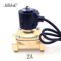 China Brass 10bar Direct Acting 2 inch Underwater Solenoid Valve 220AC for sale