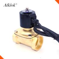 China 2Way DN50 Waterproof 2inch Water Fountain Underwater Solenoid Valve 220v ac 60hz for sale