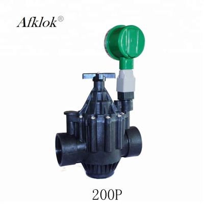 China Nylon Material 2 inch Irrigation Valve Water Solenoid Valve with Timer for sale