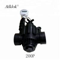 China Solar Powered 2 Inch Irrigation Solenoid Valve with Timer - 50mm Orifice, 0.1-1.0 MPa Pressure Range for sale