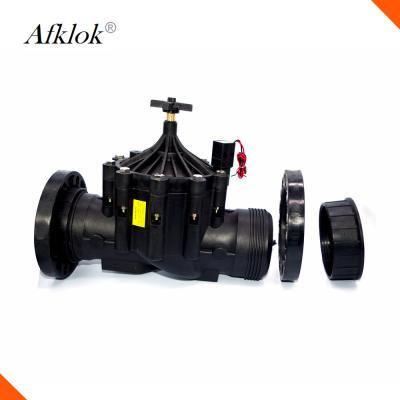 China 2 way Normal Closed  Irrigation 24vdc ac 100mm Water Flange Solenoid Valve for sale