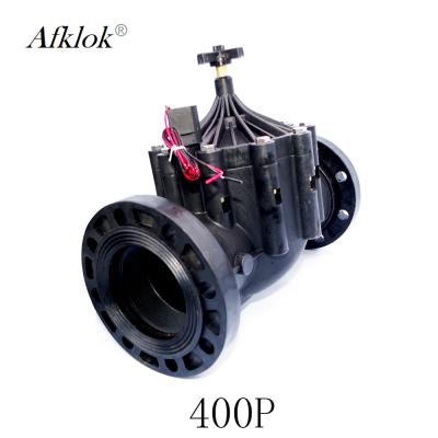 China Flange Connect 4 inch Irrigation Water Solenoid Valve 24V AC for sale