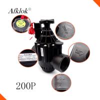 China Water Control Valve Plastic 2 Inch Irrigation Solenoid Valve DC 24V for sale