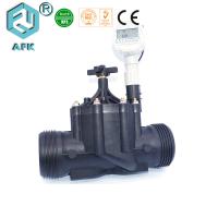 China 80mm Irrigation Solenoid Valve BSP Threaded 2 Way Solar Power Normally Closed for sale