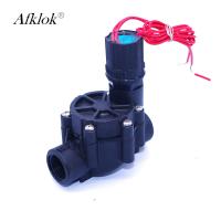 China Normally Closed Irrigation Solenoid Valve Flanged Fluid Temperature ≤43°C for sale