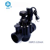 China 1.5 Inch Solenoid Valve For Water System , Plastic Inline Irrigation Valve for sale