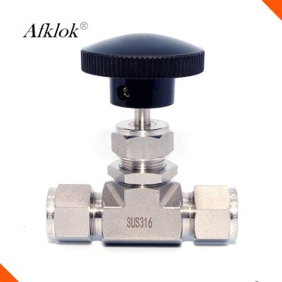 China 10mm Stainless Steel Ball Valve with Ferrule OD Connector - 1000 PSI Pressure Rating -40℃ to 200℃ Temperature Range for sale