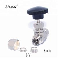 China 6000 PSI Stainless Steel 316 Needle Valve - 1/8