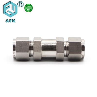China 3000PSI Stainless Steel High Pressure Union Check Valve in 1/8