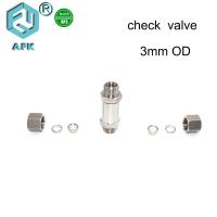 China SS316 High Pressure Check Valve 3mm 6mm 8mm 10mm For Water Air Gas for sale