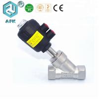 China 1/2 Inch Pneumatic Pressure Control Valve with Plastic Actuator PTFE Seal 0-16 Bar Pressure Range for sale