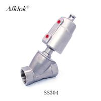 China SS304 Pneumatic Pressure Control Valve DN40 with 1.6 MPa Rating and 360° Free Rolling for Industrial Applications for sale