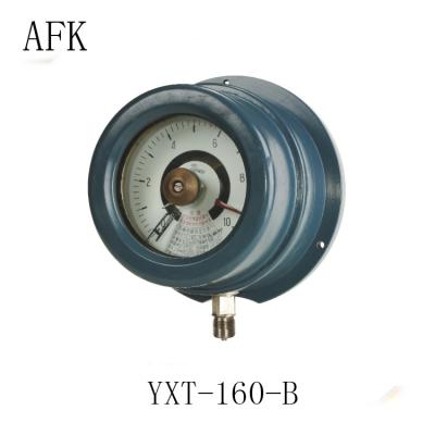 China YTX-160-B Explosion Proof Electric Contact Gas Pressure Gauge 160mm Diameter -0.1~40 MPa Range for sale
