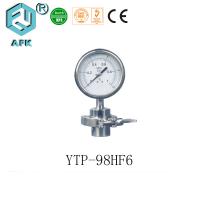 China Liquid Filled Gas Pressure Test Gauge Long Lifespan CE Certification 98mm for sale