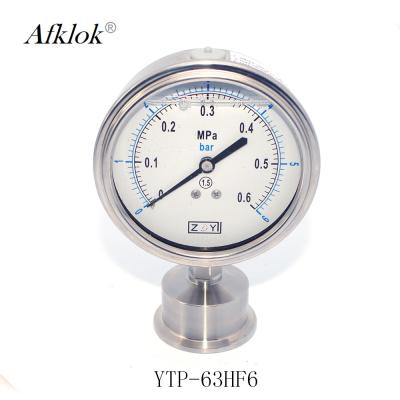 China Digital LPG Gas Pressure Gauge with 63mm Diameter and 1-2.5% Accuracy for Sanitary Applications for sale