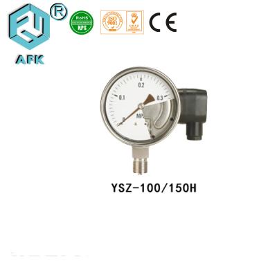 China Low Voltage Gas Pressure Test Gauge Two - Line Diameter 100/150mm for sale