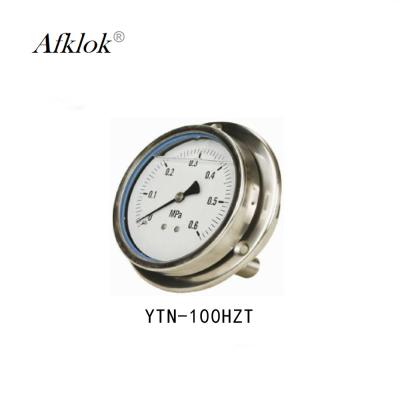 China Vibration - Proof Gas Pressure Test Gauge Back Connection Flush Mounting for sale
