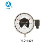 China Electric Contact Oil High Pressure Nitrogen Gauge 63mm/100mm with 160Mpa Range and Explosion-Proof Housing for sale