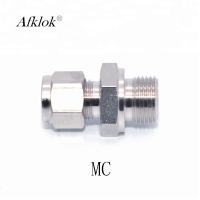 China Stainless Steel 316 Air Line Tube Fittings Connector for sale