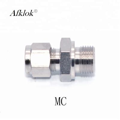 China Stainless Steel 316 Air Line Tube Fittings Connector for sale