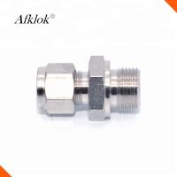 China Stainless Steel Male NPT Connector Union SS316 Screwed Tube Fittings for sale