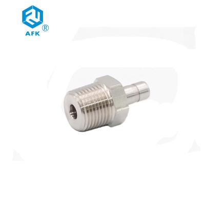 China AFK-LOK Weld NPT Thread Stainless Steel Adapter Fittings 6-10mm 3000 PSI for Gas and Chemical Industries for sale