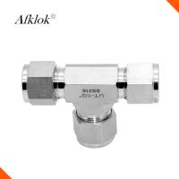 China Tube fittings Stainless steel 316 t shape pipe fitting for water oil gas for sale